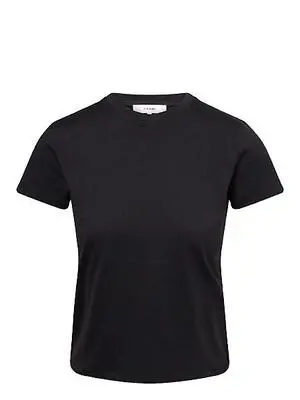 FRAME The Baby Cotton-jersey T-shirt - Black