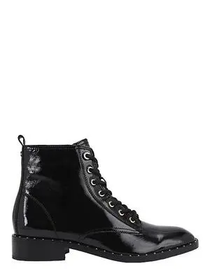 CARVELA Studio Spike Patent-Leather Ankle Boots
