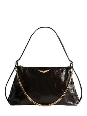 Zadig&Voltaire Leather Shoulder Bag - Brownie