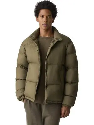 Theory Parachute Puffer Jacket In Motion Down - Tarmac
