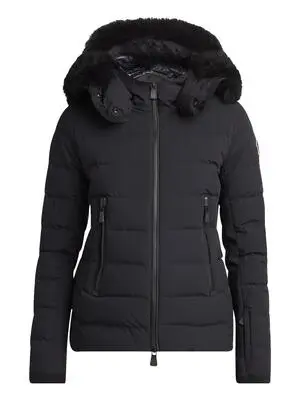 Moncler Lamoura Hooded Down Ski Jacket - Black