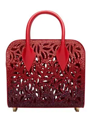 CHRISTIAN LOUBOUTIN Eloise Mini Top-handle Bag - Fever