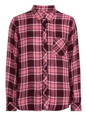Rails Hunter Plaid Shirt - Mauve Mulb