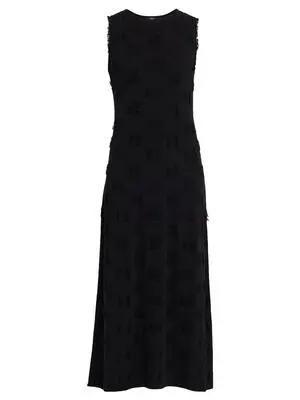 Rails Trivento Fringe Maxi Dress - Black