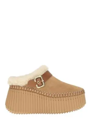Chloé Wedge Shoes - Brown