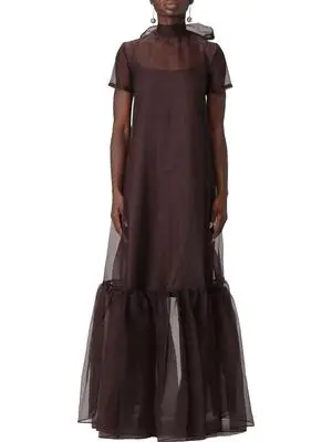Staud Maxi Dress - Brown
