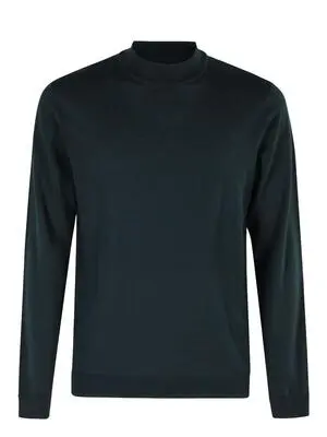 ROBERTO COLLINA Pullover Sweater - Bottle Green