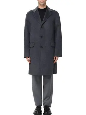 Aspesi Single Breasted Coat - Black