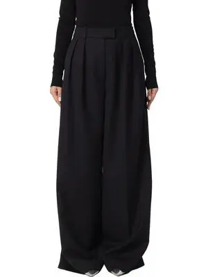 ANINE BING Wide Leg Trousers - Black
