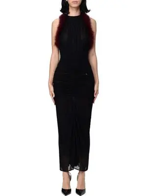 MUGLER Midi Dress - Black