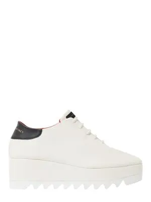 Stella McCartney Sneak-Elyse Platform Sneakers Ivory