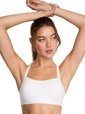 Victoria's Secret Vsx Angel™ Sports Bra - White,ivory