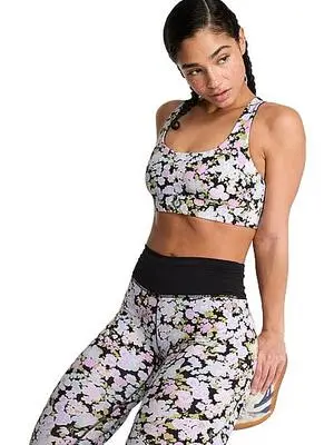 Pink Relay™ Racerback Sports Bra - Floral