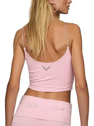 Victoria's Secret Angel Essentials Cotton Tank Top - Pink