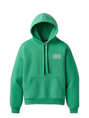 Pink Ugg Logo Hoodie - Green