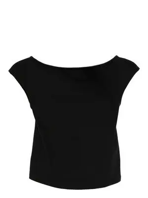 REFORMATION Darra Knit Top - Black