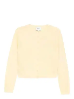 REFORMATION Clara Cardigan Yellow