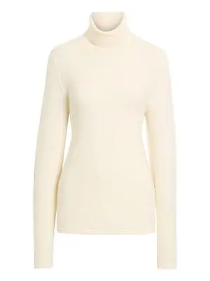 WE NORWEGIANS Uvdal Merino Wool Turtleneck Sweater - Ivory