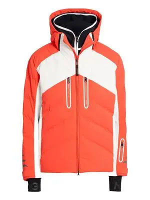 Bogner Jessy Quilted Down Ski Jacket - Bright Orange