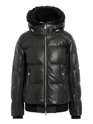 BOGNER Melia Quilted Leather Ski Jacket