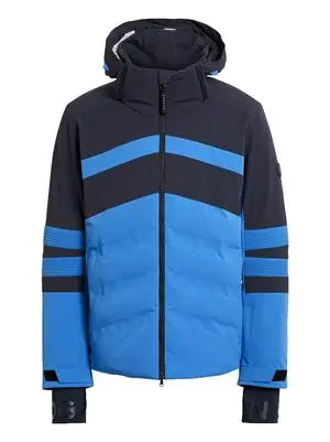 Bogner Henri Striped Padded Ski Jacket - Azure