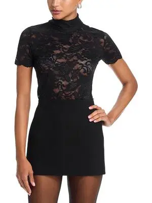 Generation Love Callen Lace Top Black