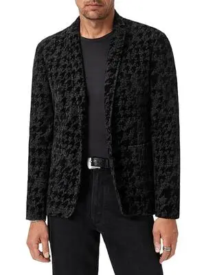 JOHN VARVATOS John Varvatos Kal Houndstooth Knit Blazer
