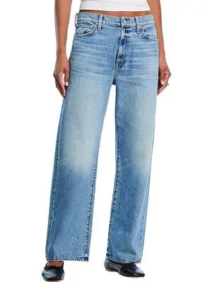 MOTHER The Dodger Flood High Rise Jeans