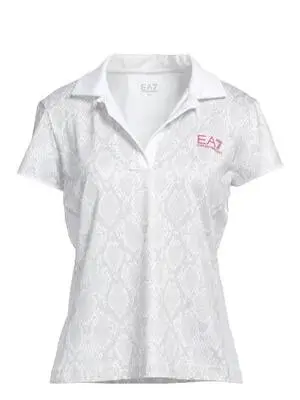 EA7 Polo Shirt Recycled Polyester - Beige