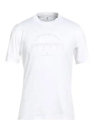 Brunello Cucinelli T-shirt Size Cotton - White