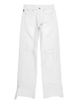 Vetements Cotton Denim Jeans - White