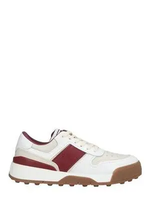 TOD'S Leather Low-top Sneakers - Beige