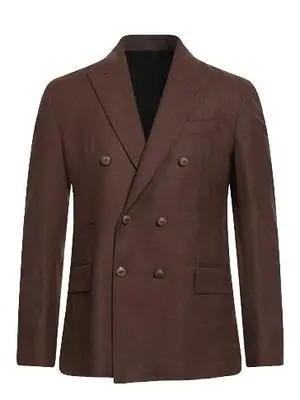 Eleventy Platinum Blazer Size Wool - Brown