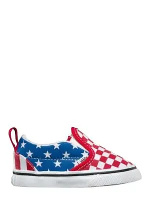 VANS Classic Slip-on V Stars And Stripes - Red/white/blue