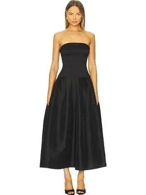 MORE TO COME Cambria Strapless Dress - Black