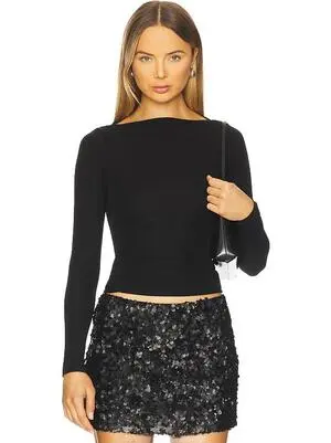 LOVERS AND FRIENDS Lilia Top - Black