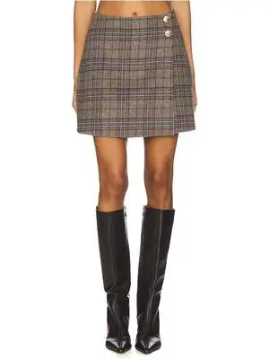 Cara Cara Kitty Skirt - Allen Plaid