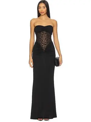 LOVERS AND FRIENDS Cassidy Gown - Black