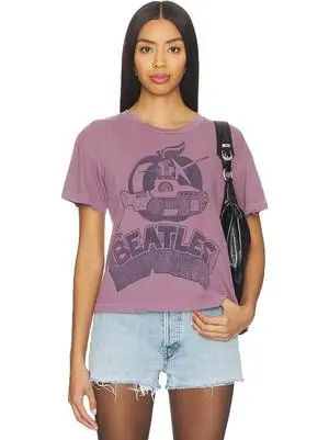 MadeWorn The Beatles Crop Tee - Purple Haze