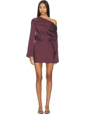 SNDYS Calissa Mini Dress - Plum