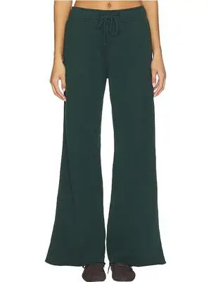 BOBI Wide Leg Pant - Mossy Green