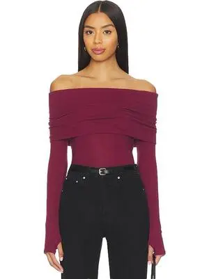 Enza Costa Off Shoulder Top - Barolo