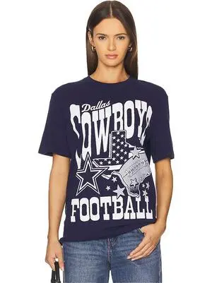 Junk Food Cowboys Texas Tee - True Navy Pigment