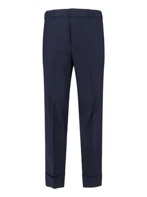 CRUNA Kensington Virgin Wool Trousers - Blue