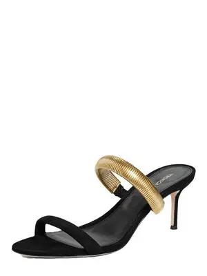 Veronica Beard Tobin Sandals - Black