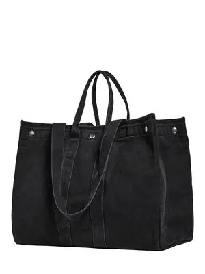 ALEX MILL Canvas Tote - Black
