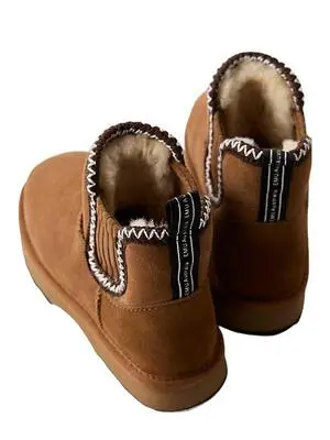 EMU AUSTRALIA Higgie Sheepskin Boots - Chestnut