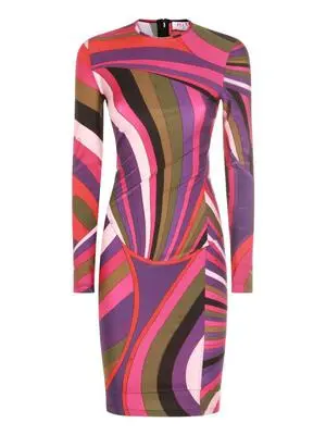 Emilio Pucci Multicolor Dress Multicolour