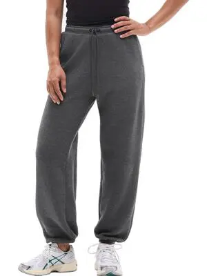Athleta Tranquil Mid Rise Waffle Jogger - Charcoal