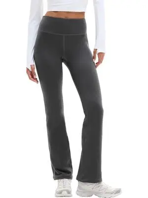 Athleta Altitude Fleece Lined High Rise Pant - Shadow Grey